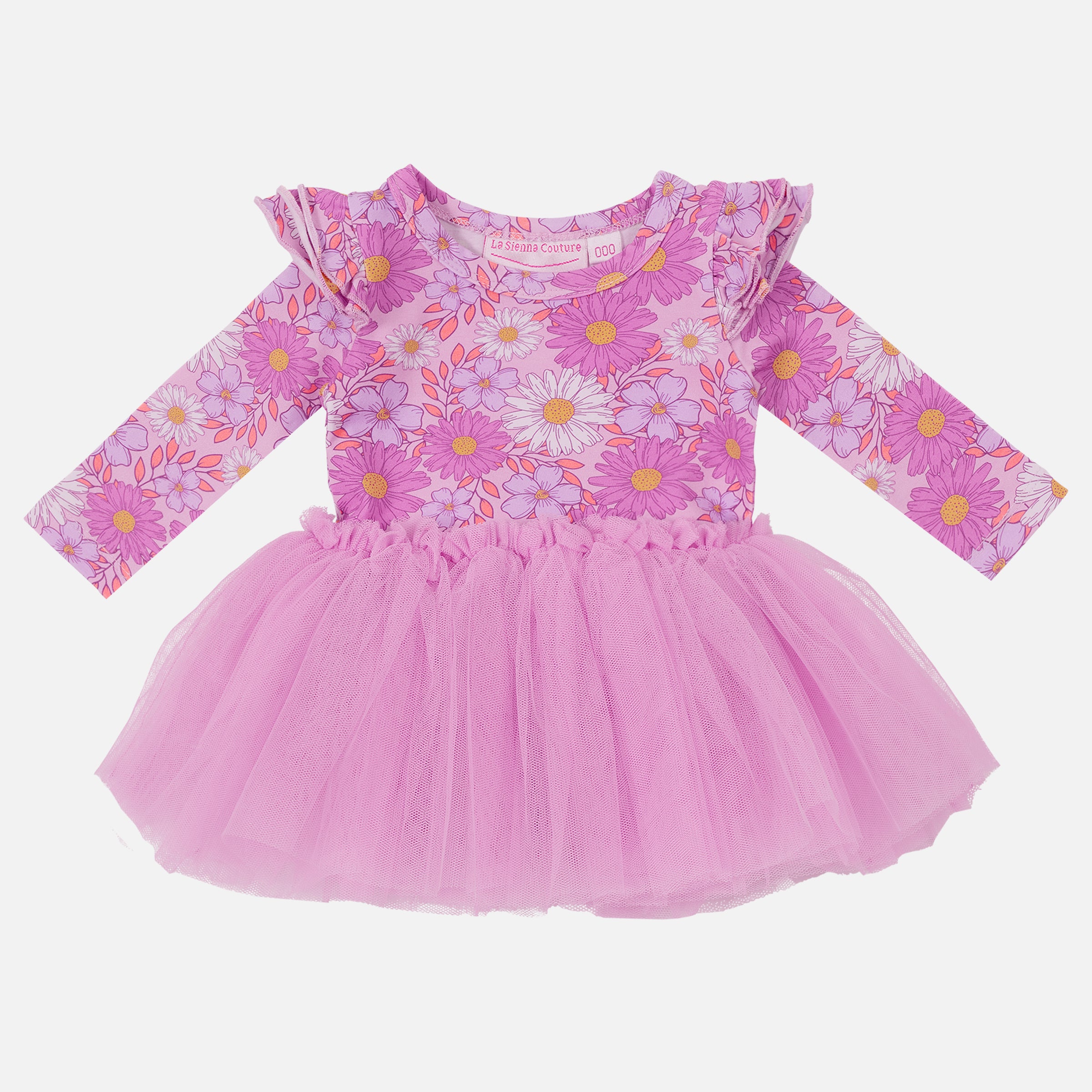 Long Sleeve Tutu Dress - Leilani – La Sienna Couture