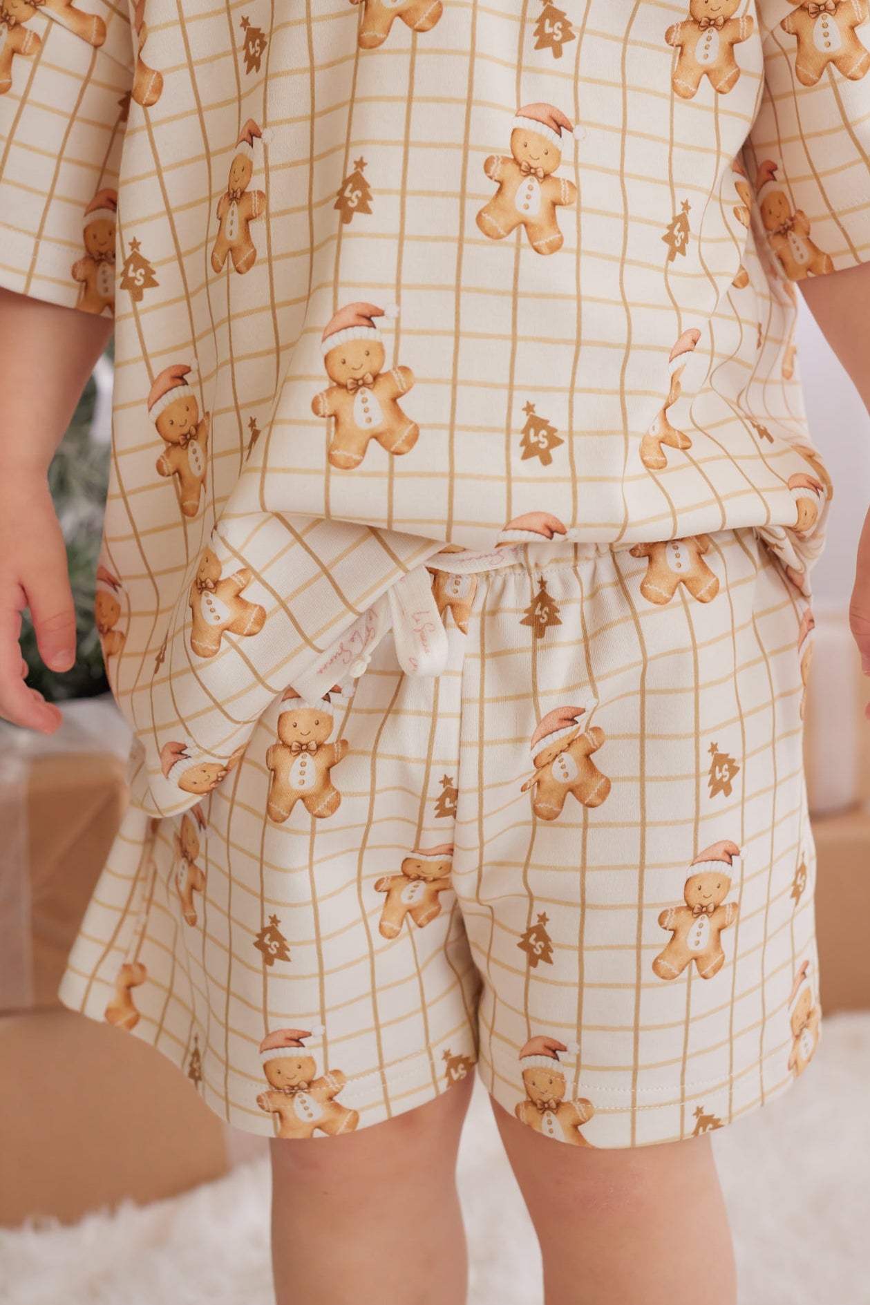 Shorts - Jolly Little Gingerbread – La Sienna Couture