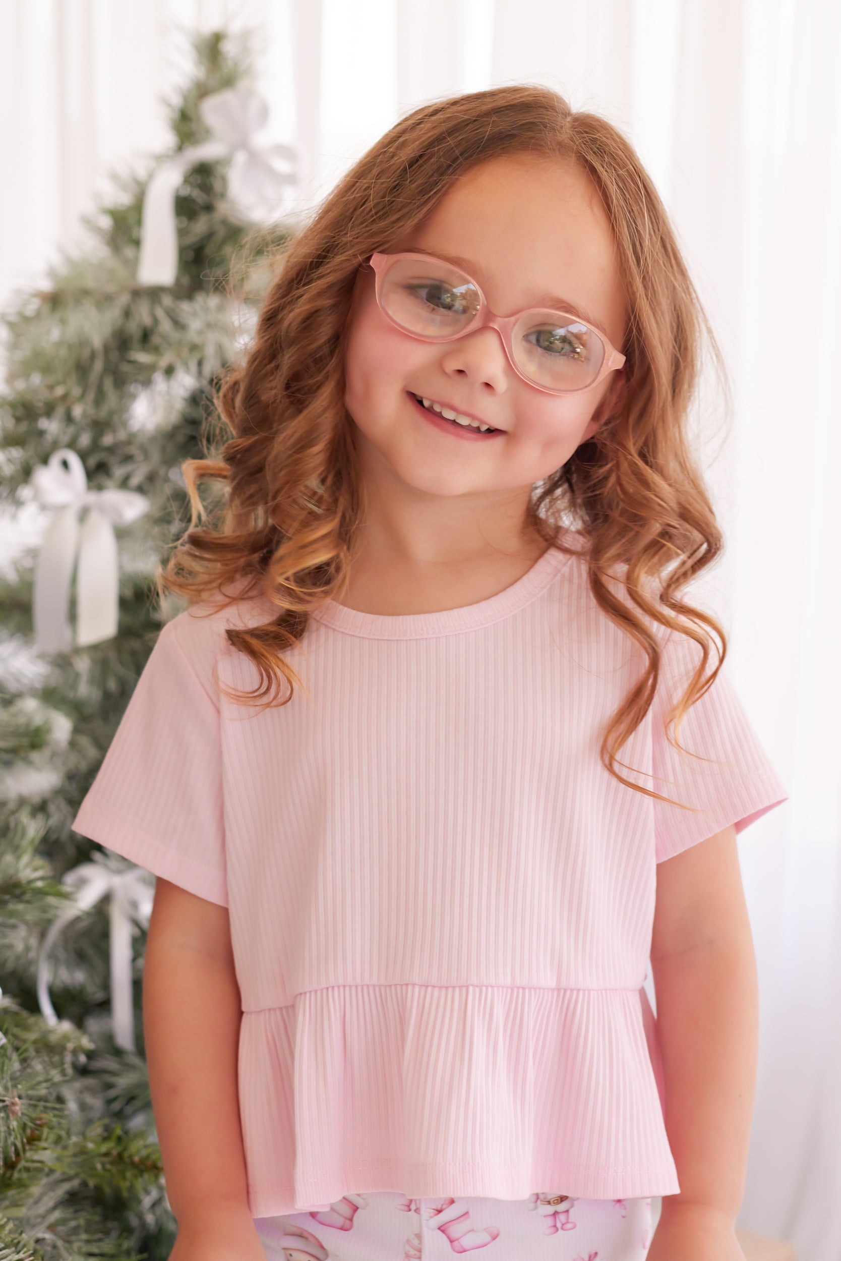 Cozy Ruffle Top - Pink Lemonade – La Sienna Couture