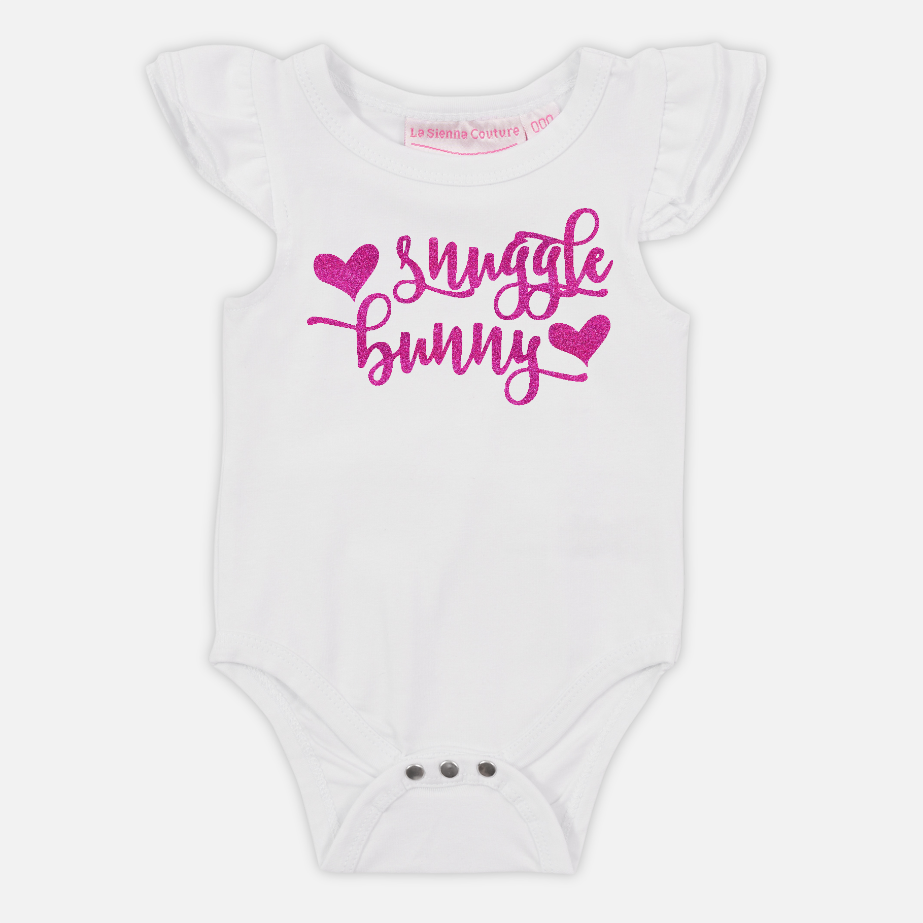 Snuggle Bunny W/ Hearts - Vinyl - Custom – La Sienna Couture