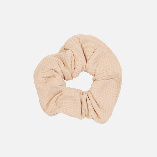 Cozy Scrunchie - Oatmeal – La Sienna Couture