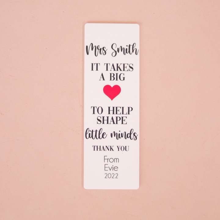 Book Mark - It takes a big heart... – La Sienna Couture